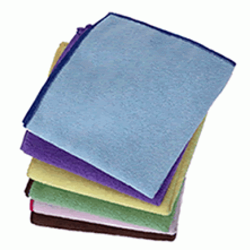 NUF C16BLU Microfiber Cloth General Purpose Color Blue 16 Inch x 16 ...
